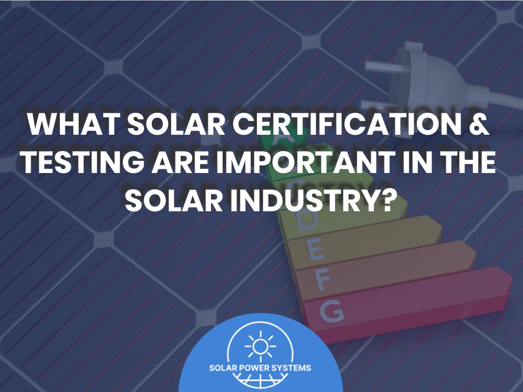What Is Solar Certification and Why Do You Need One ...
